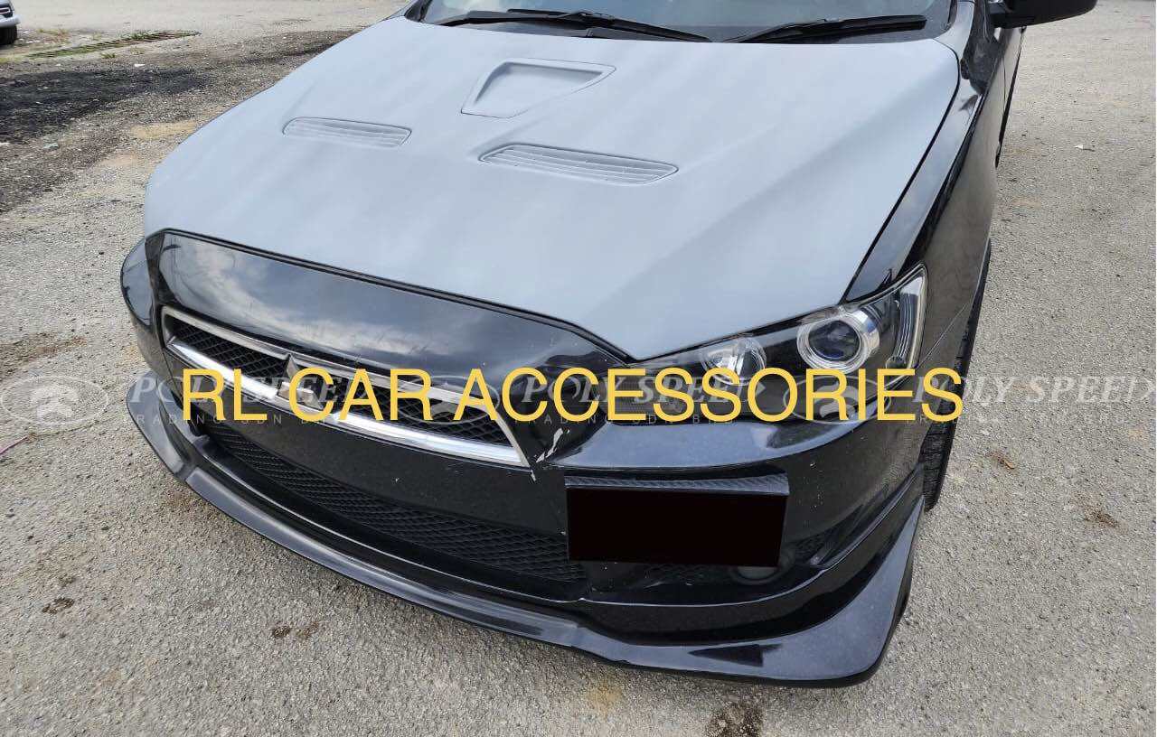 Mitsubishi Lancer Gt proton inspira Evo x 10 front bonnet bonet hood ...