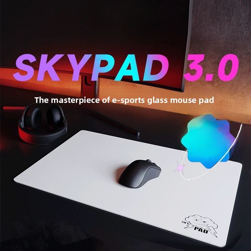 SkyPad 3.0 Gaming Mousepad Tempered Glass Customizable Computer ...