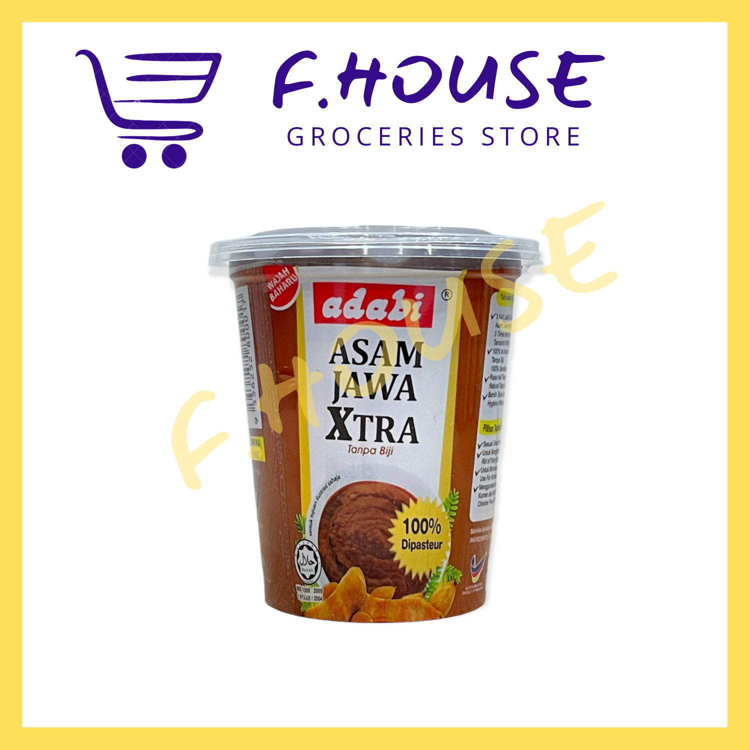 Adabi Asam Jawa Extra (200g) | Lazada