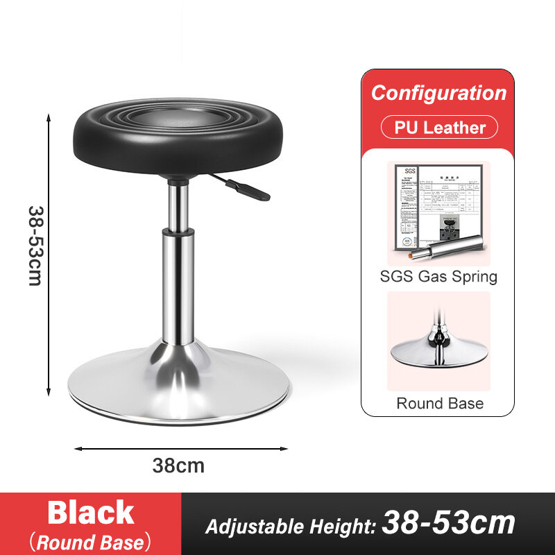 LALA Bar Chair Beuaty Salon Chair Kursi Bar Besi Kursi Cafe Bulat ...