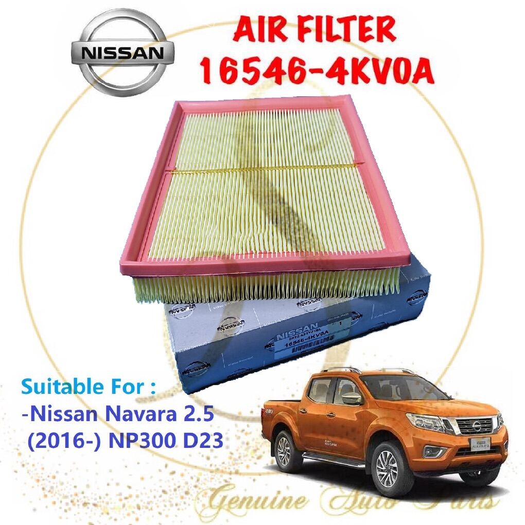 (100% ORIGINAL) Engine Air Filter NISSAN NAVARA 2.5 NP300 D23 (2015 ...
