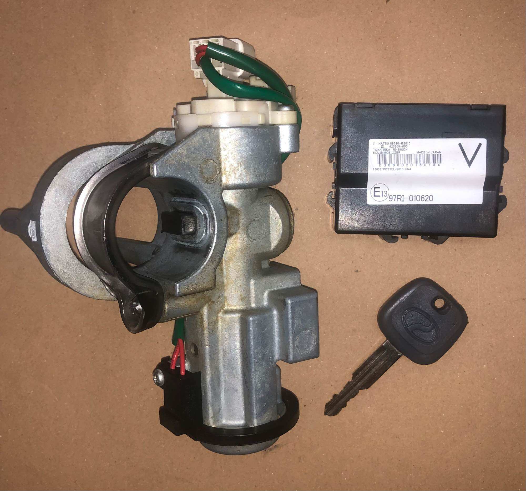Perodua Viva Starter Switch/Ignition Switch With Immobilizer Ecu And ...