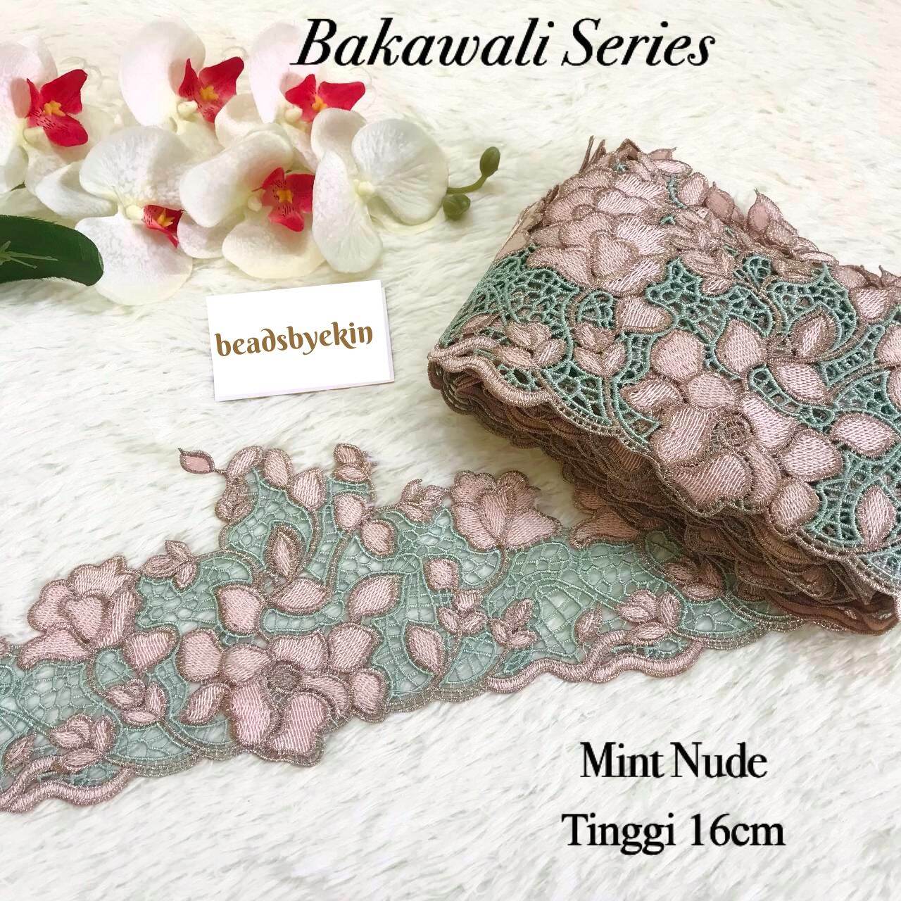 🔥HOT SELLING🔥Border Lace Sulam Kerawang | BORDERLACE BAKAWALI CANTIK ...
