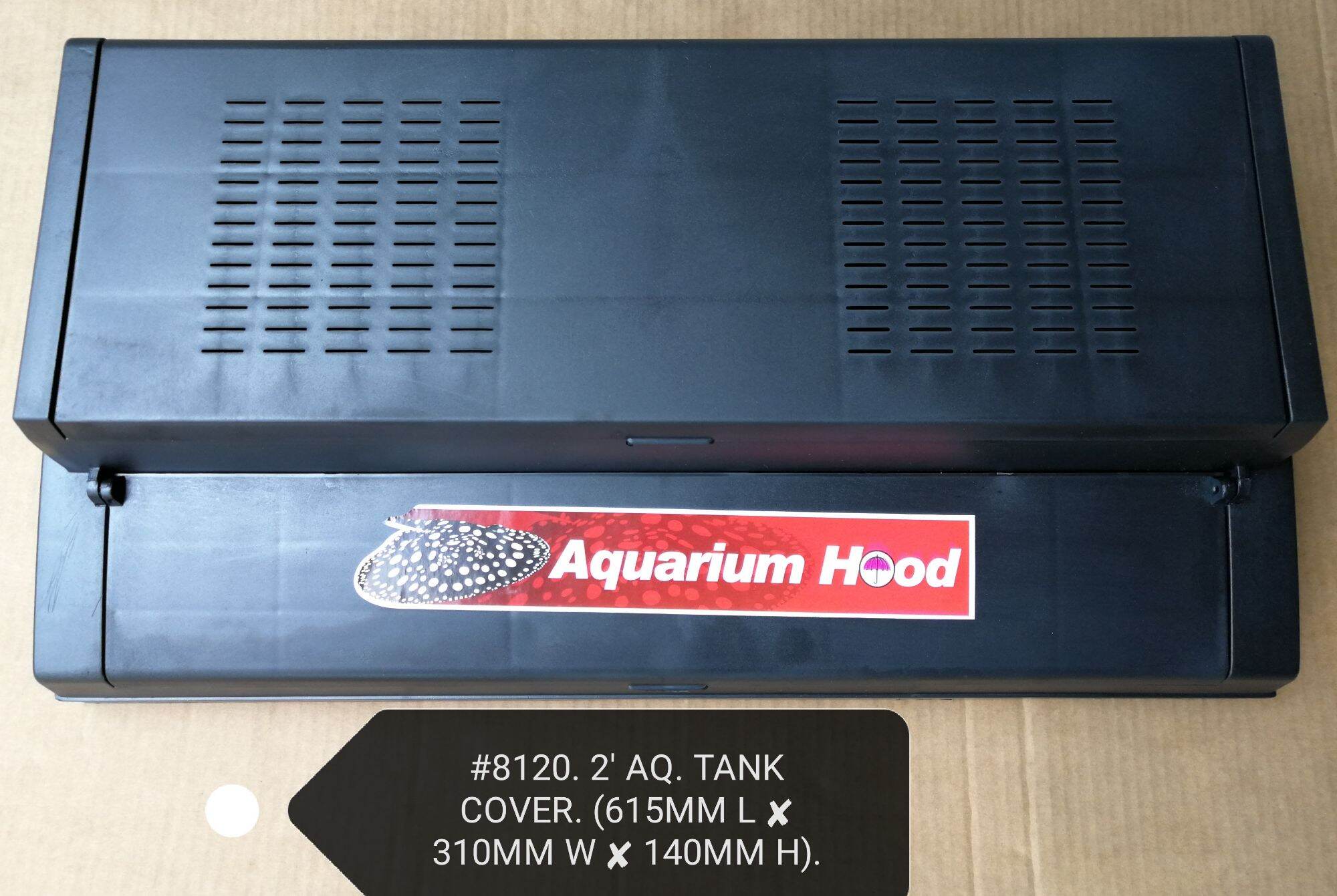 Aquarium Hood Top Cover 2feet Fish Tank Roof [8120][2ft][2kaki] | Lazada