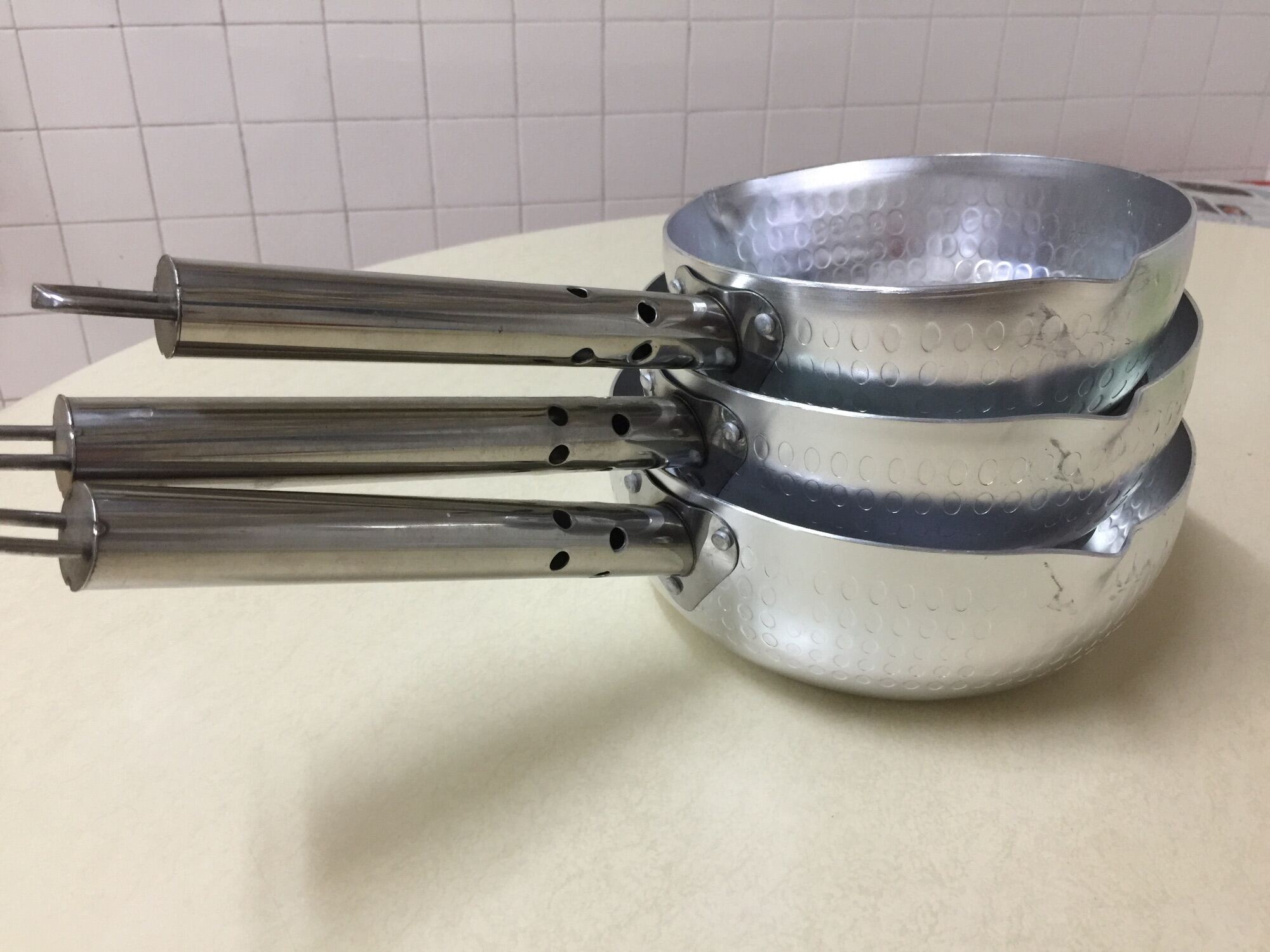 SNOW PAN STAINLESS STEEL HANDLE(18/20/22cm) | Lazada