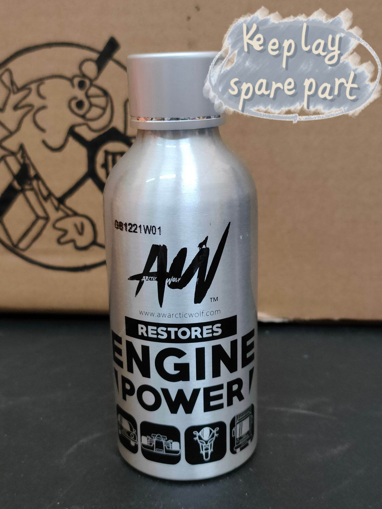 AW Arcitic Wolf Engine Oil Treatment (120ml) | Lazada
