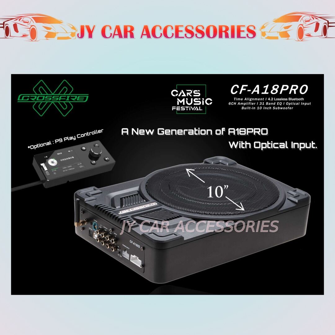 Crossfire CF-A18PRO DSP Amplifier With Subwoofer (All in One Series ...
