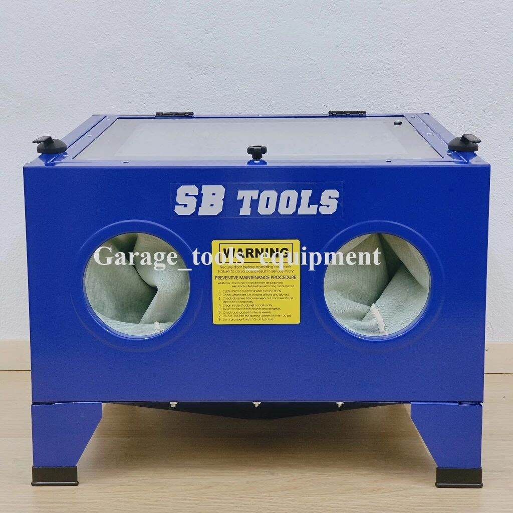 [NEW UPGRADED] SB Tools 90L | 220L SandBlast Cabinet | Sand Blaster ...