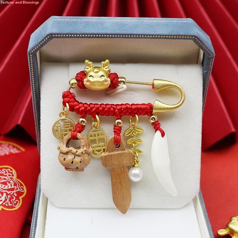 Taoist Amulet Five Thunder Command Pendant Fresh out Ethnic Style ...