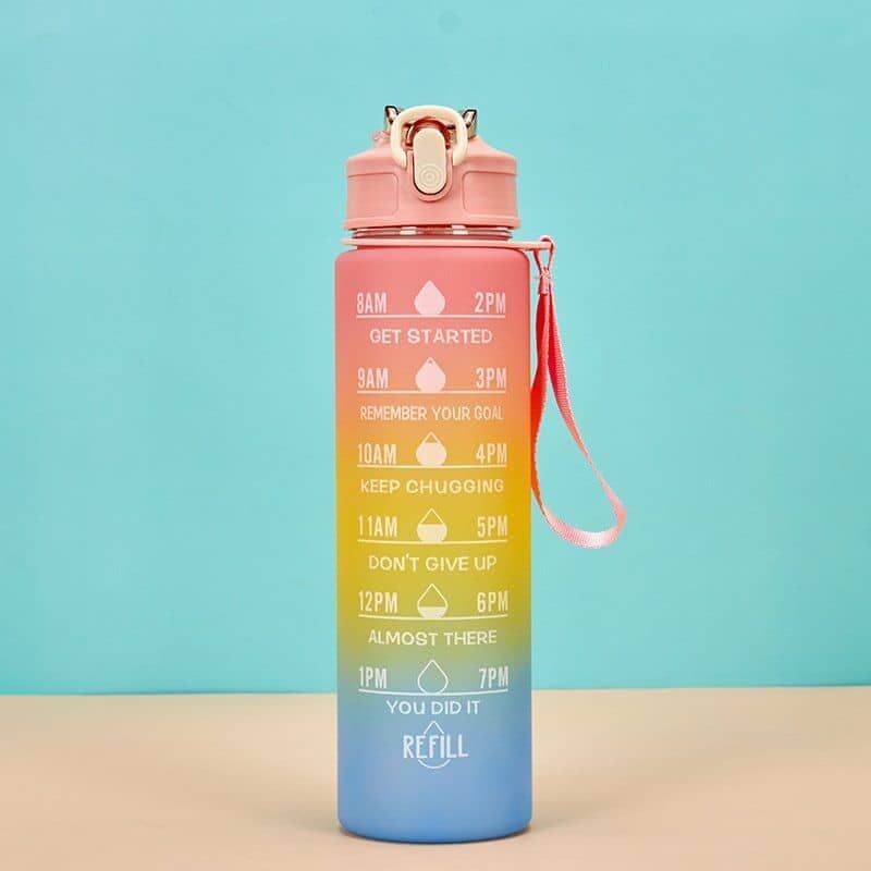 (Lotus Tea) 1000ml Fashion Water Drinking Water Bottle 1000ml Botol Air ...