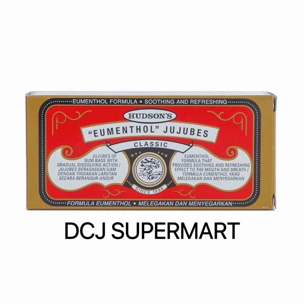 Hudson’s “ Eumenthol “ Jujubes Clic 50g | Lazada