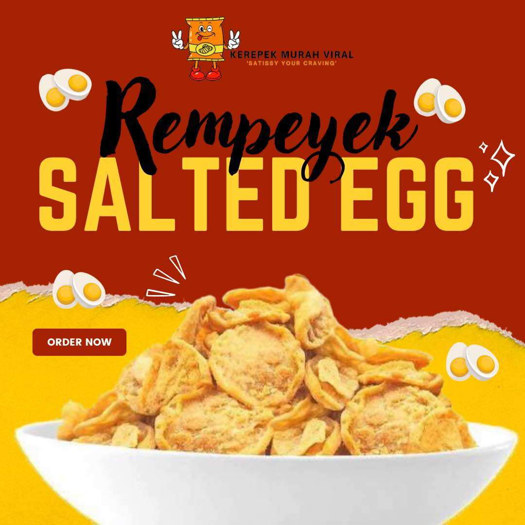 REMPEYEK SALTED EGG RANGUP 500G & 1KG/ REMPEYEK MINI TELUR MASIN | Lazada