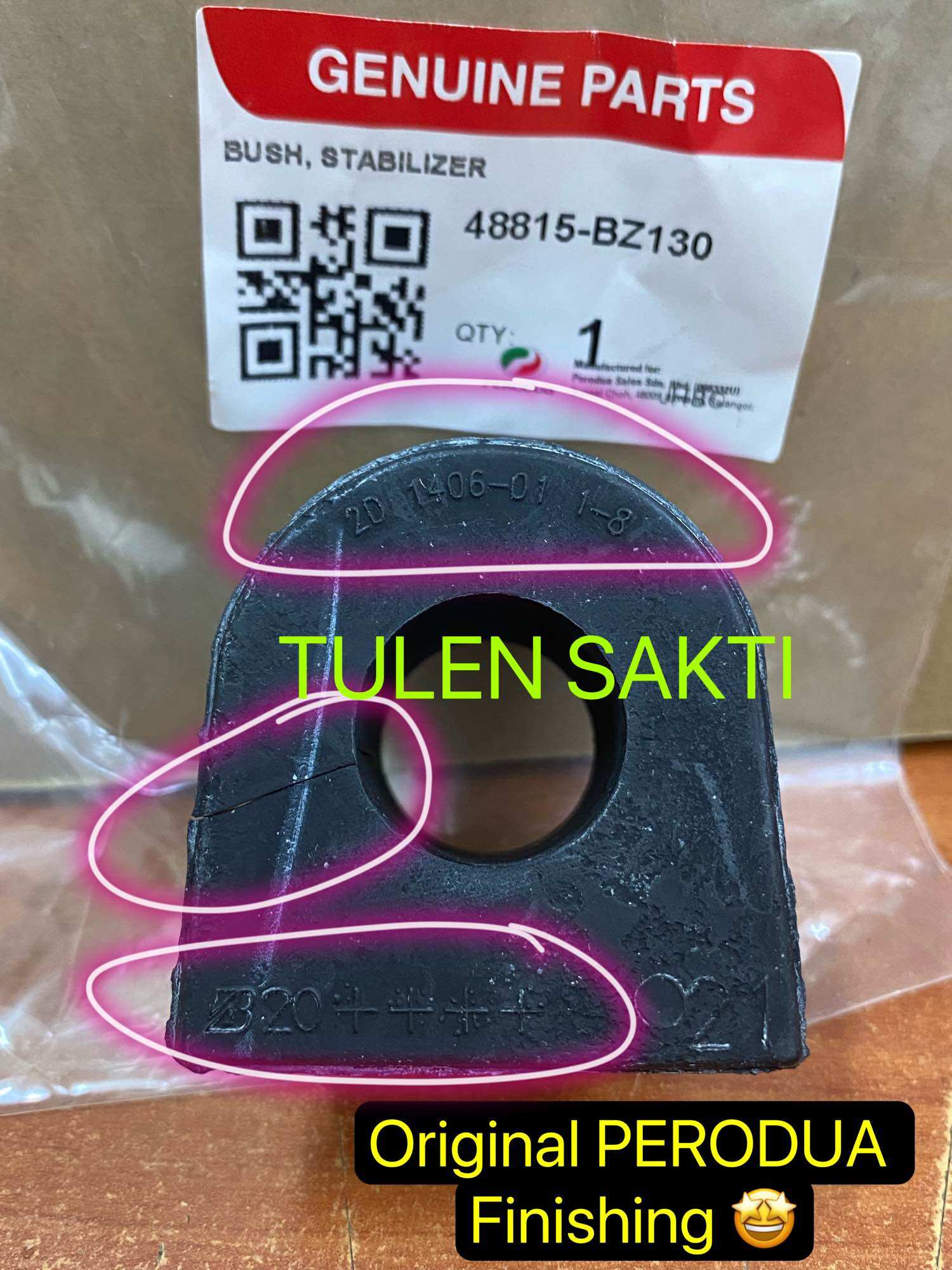 ORIGINAL PERODUA AXIA BEZZA (2014-2022) FRONT STABILIZER BUSH > 48815 ...