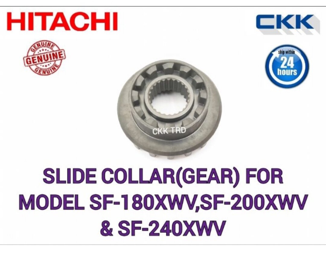 💯 ORIGINAL HITACHI WASHING MACHINE SLIDE COLLAR (GEAR) | Lazada