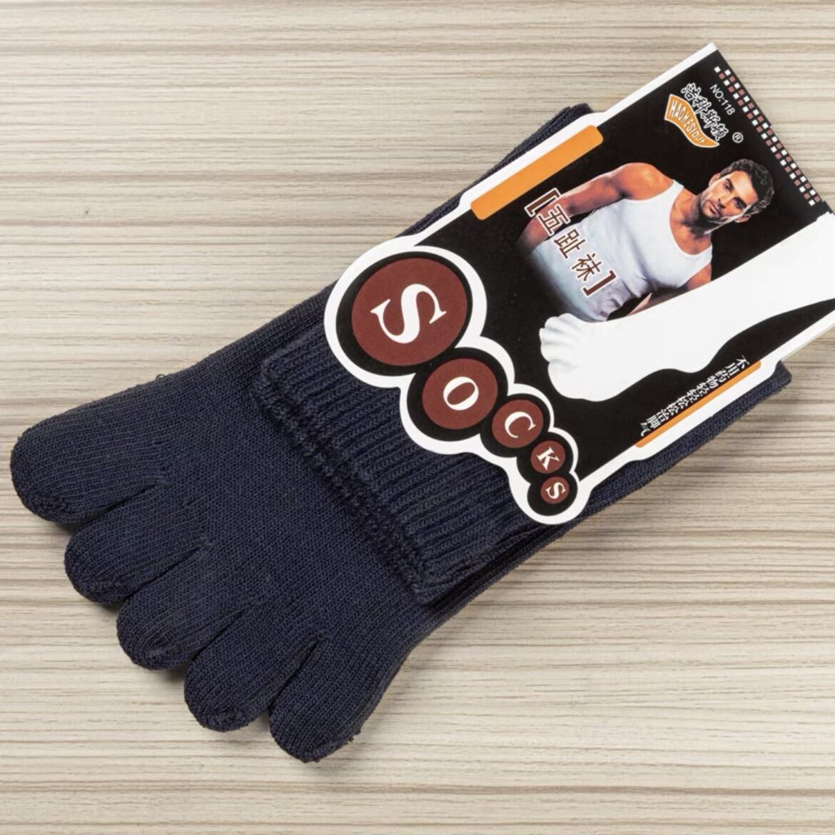 Five Finger Socks Cotton Stoking Jari Deodorant Socks Man五指袜全棉防臭男袜中筒袜 ...