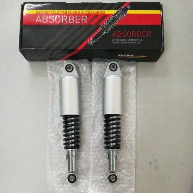 KRISS ABSORBER STANDARD SILVER BLACK ABSOBER MITRATECH FOR MODENAS KRISS110 KRISS100 CT MR1 MR2 ...