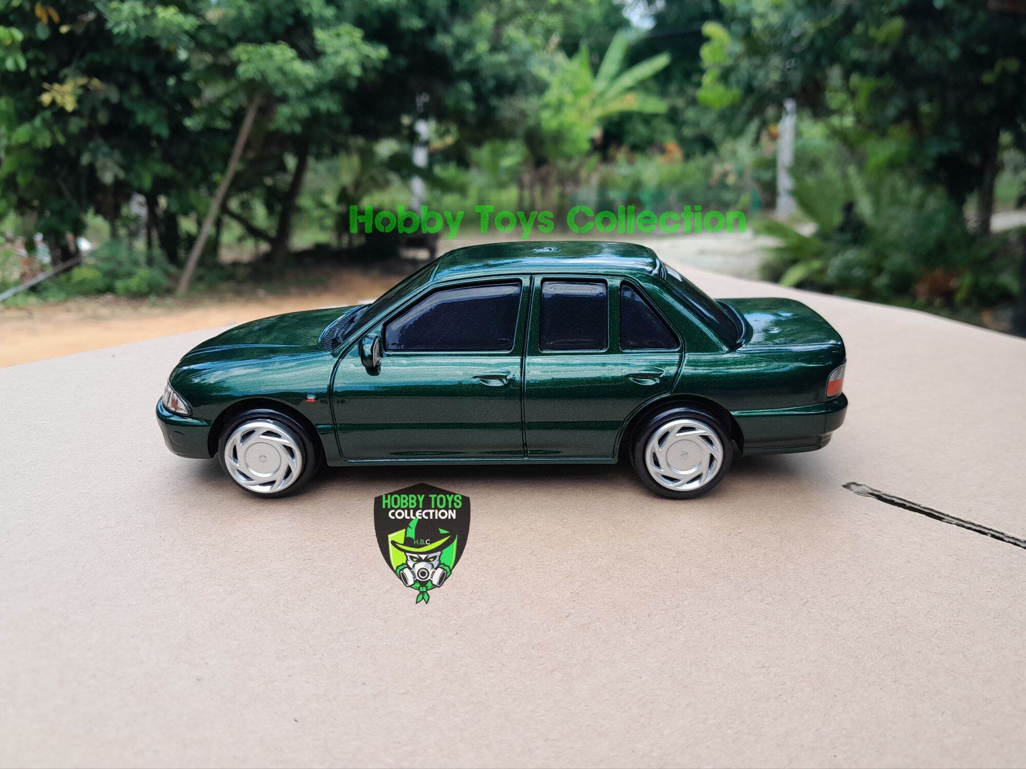 KERETA PROTON WIRA ( PZ52 GREEN ) SCALE 1/24 DIECAST | Lazada