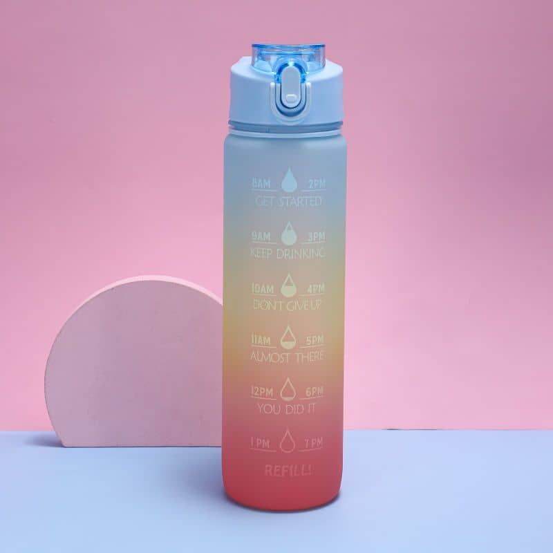 (Lotus Tea) 1000ml Fashion Water Drinking Water Bottle 1000ml Botol Air ...