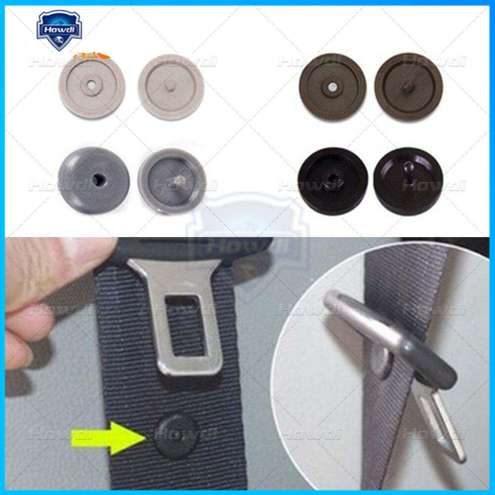 Universal Clip Seat Belt Stopper Buckle Button Fastener Safety Car Part