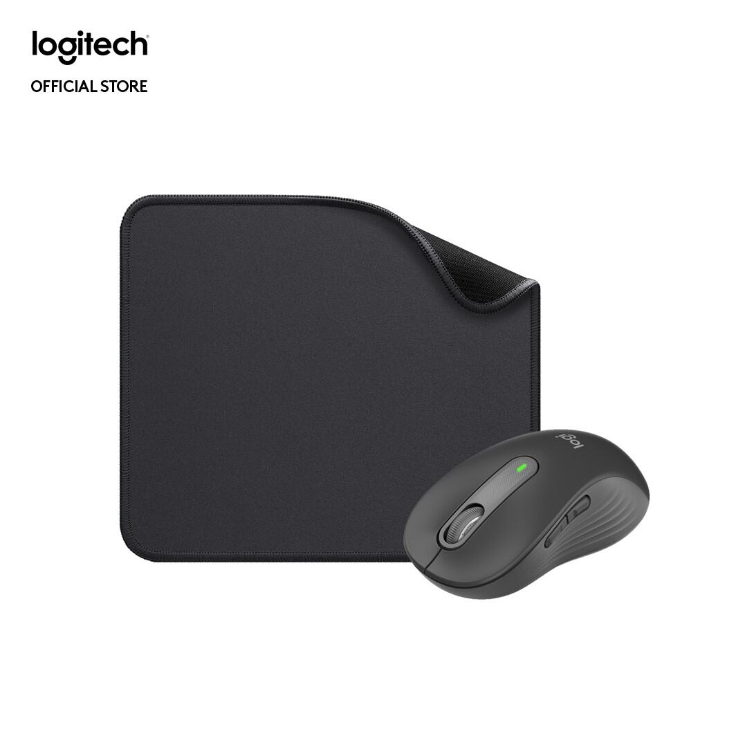 Logitech Signature M650L Full Size Wireless Mouse - For Large Sized ...