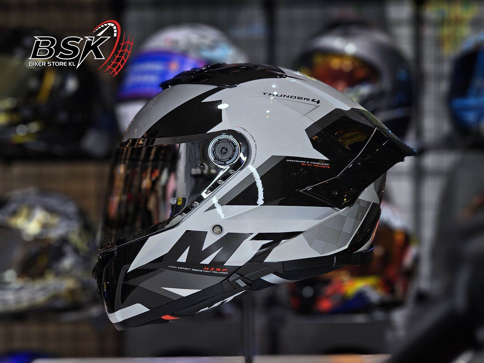Original MT Thunder 4 SV VGR Design Full Face Helmet | Lazada