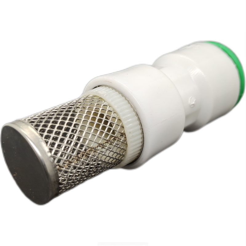 Black PE PPR PVC Water Pipe Cylinder 304 Filter Mesh Well Water Filter Head No Hot Melt Inlet ...