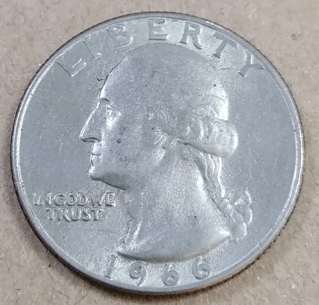 1966 United State 25cents old coin | Lazada