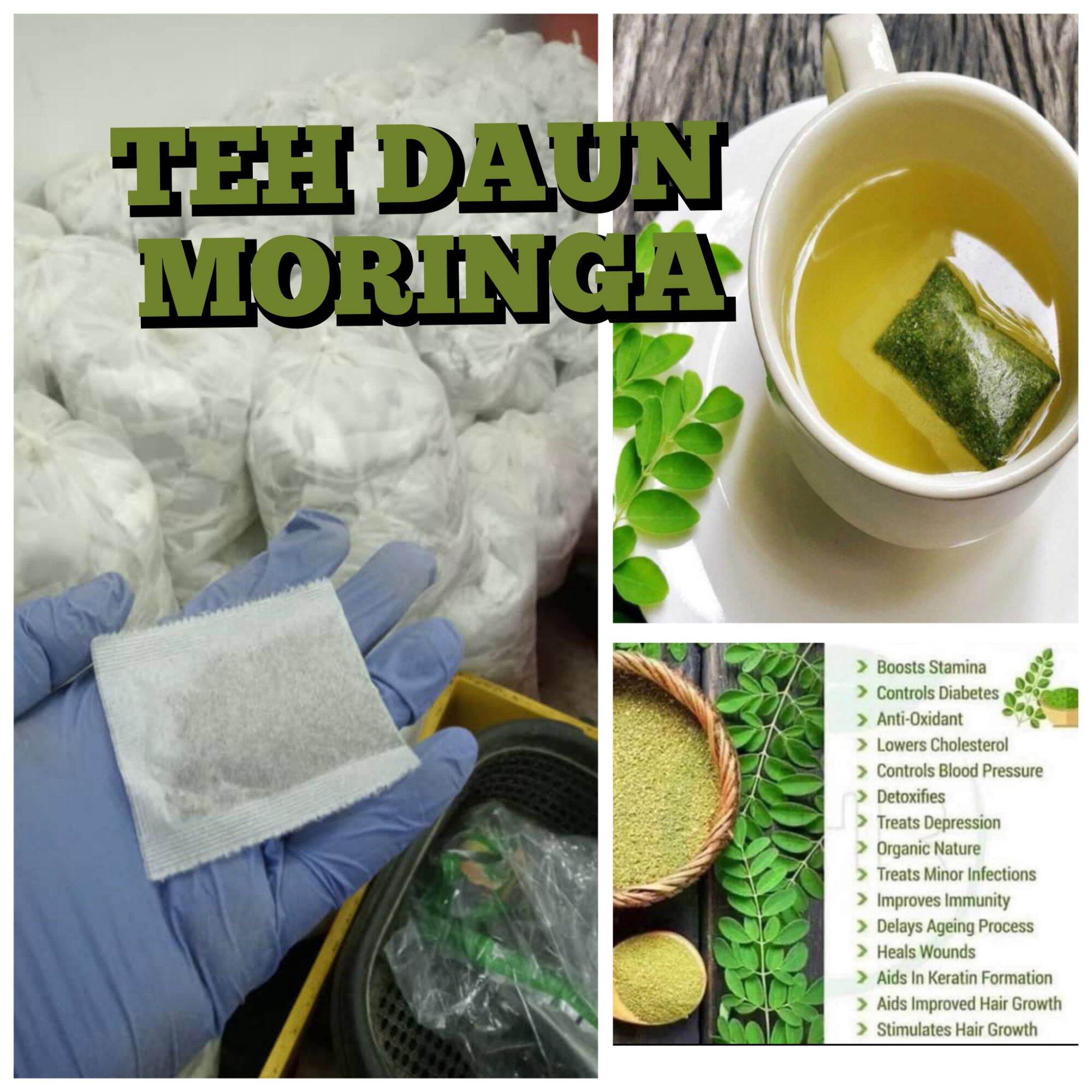 TEH DAUN MORINGA ORI | Lazada
