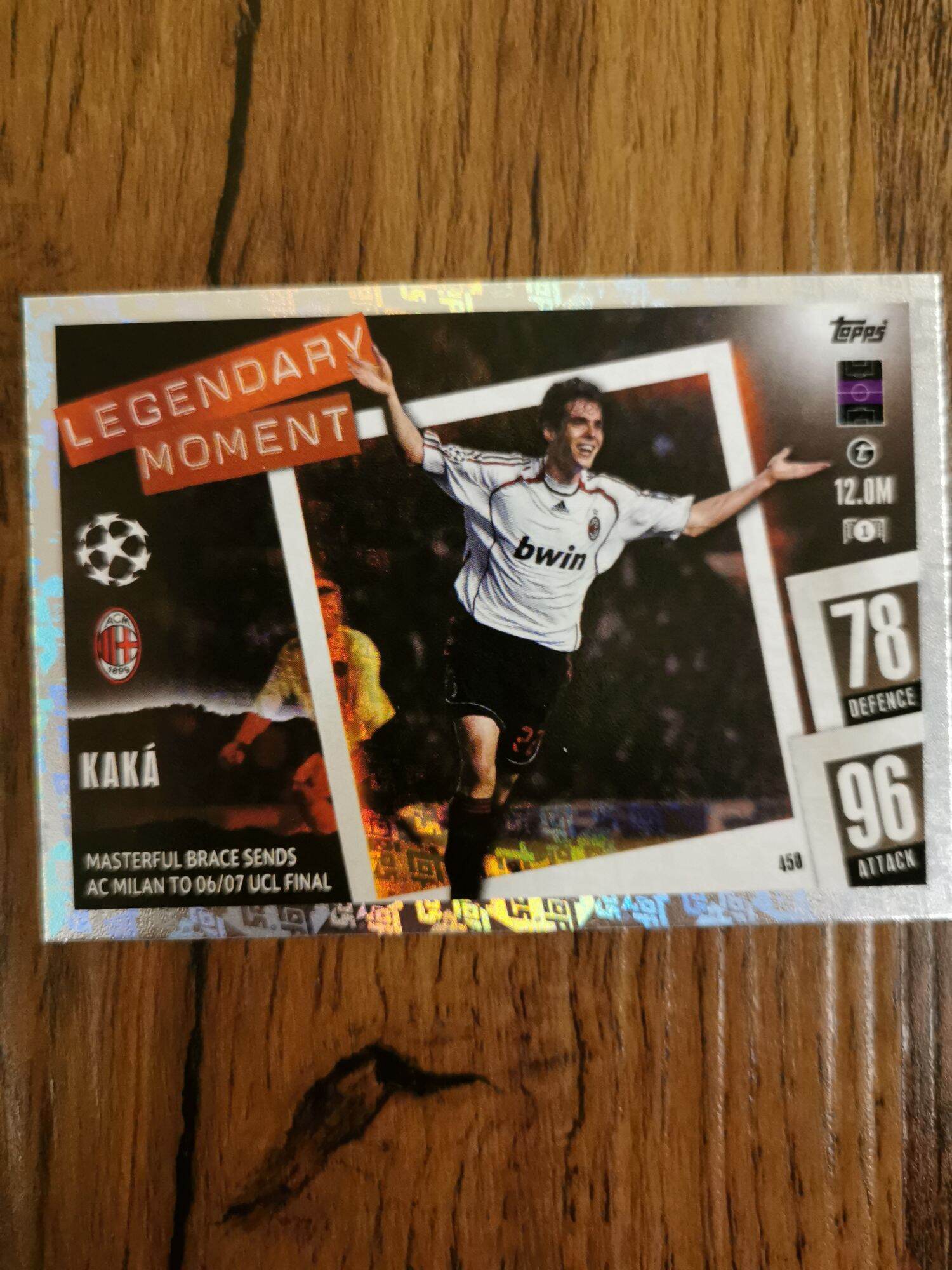 Topps Match Attax UCL 2023/24 Cult Hero & Legendary Moment Shiny Cards ...