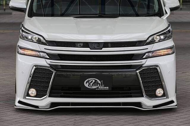 Toyota vellfire agh30 2015 2016 2017 KUHL Racing bodykit body kit front ...