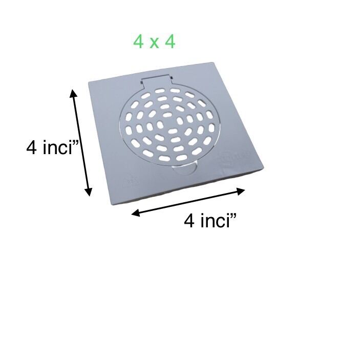 Plastic Floor Trap Grating 6x6 ,4x4 /Penapis Air Lantai Tandas 4x4 ,6x6 ...