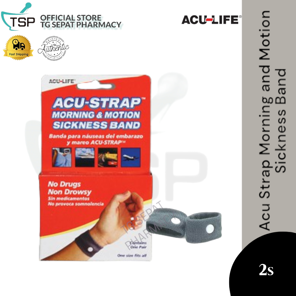 Acu-Life Acu Strap Morning and Motion Sickness Band | Lazada