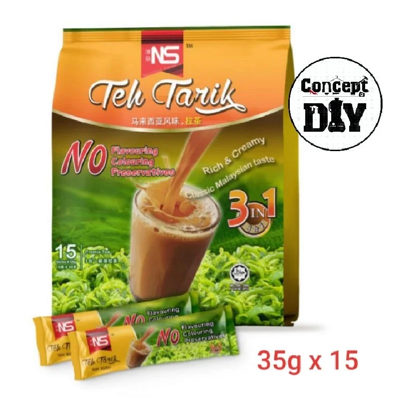 NS Teh Tarik 3-in-1 拉茶 (35g x 15) | Lazada