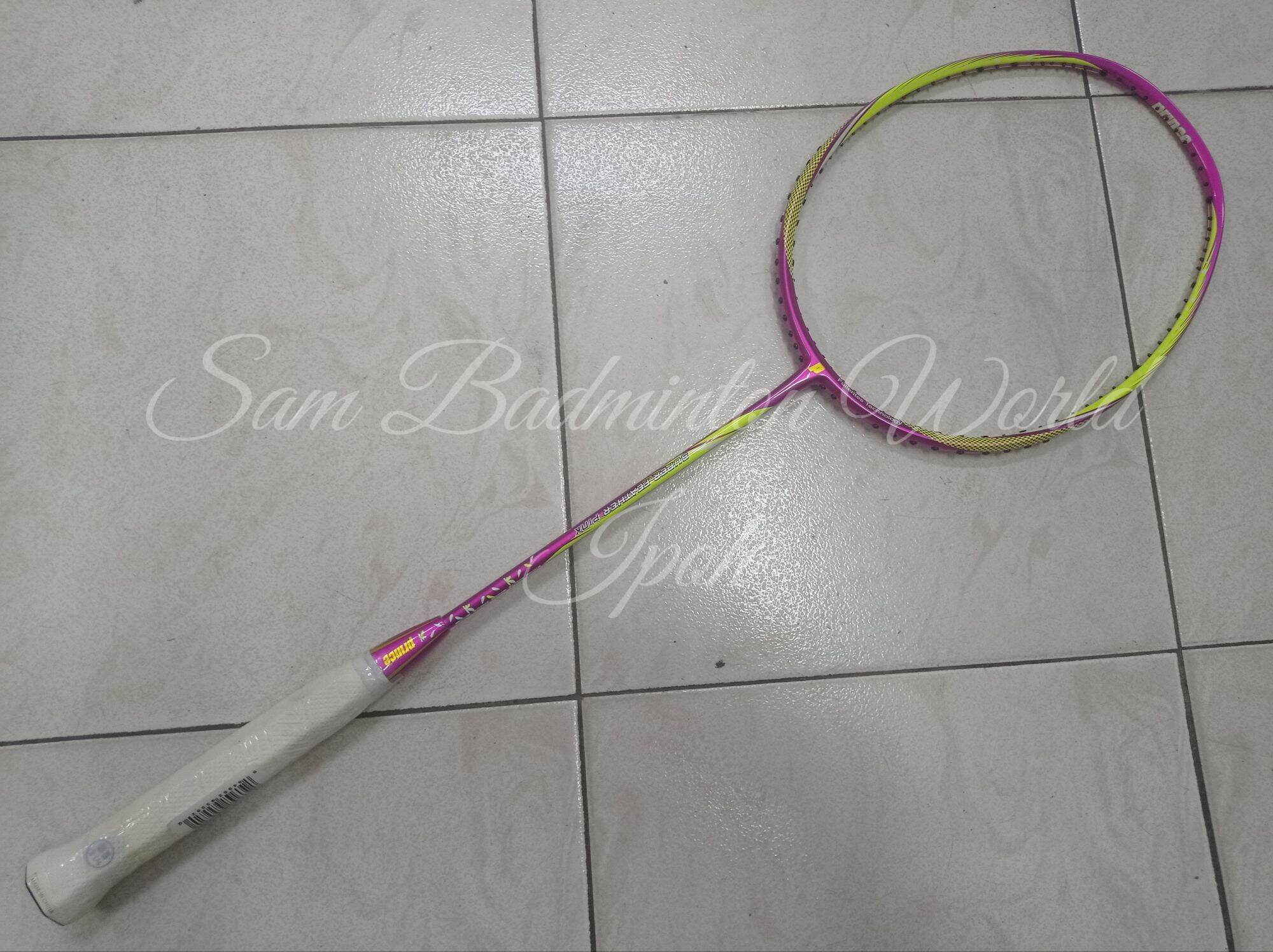 PRINCE Super Feather Pink racket (free string & grip) | Lazada