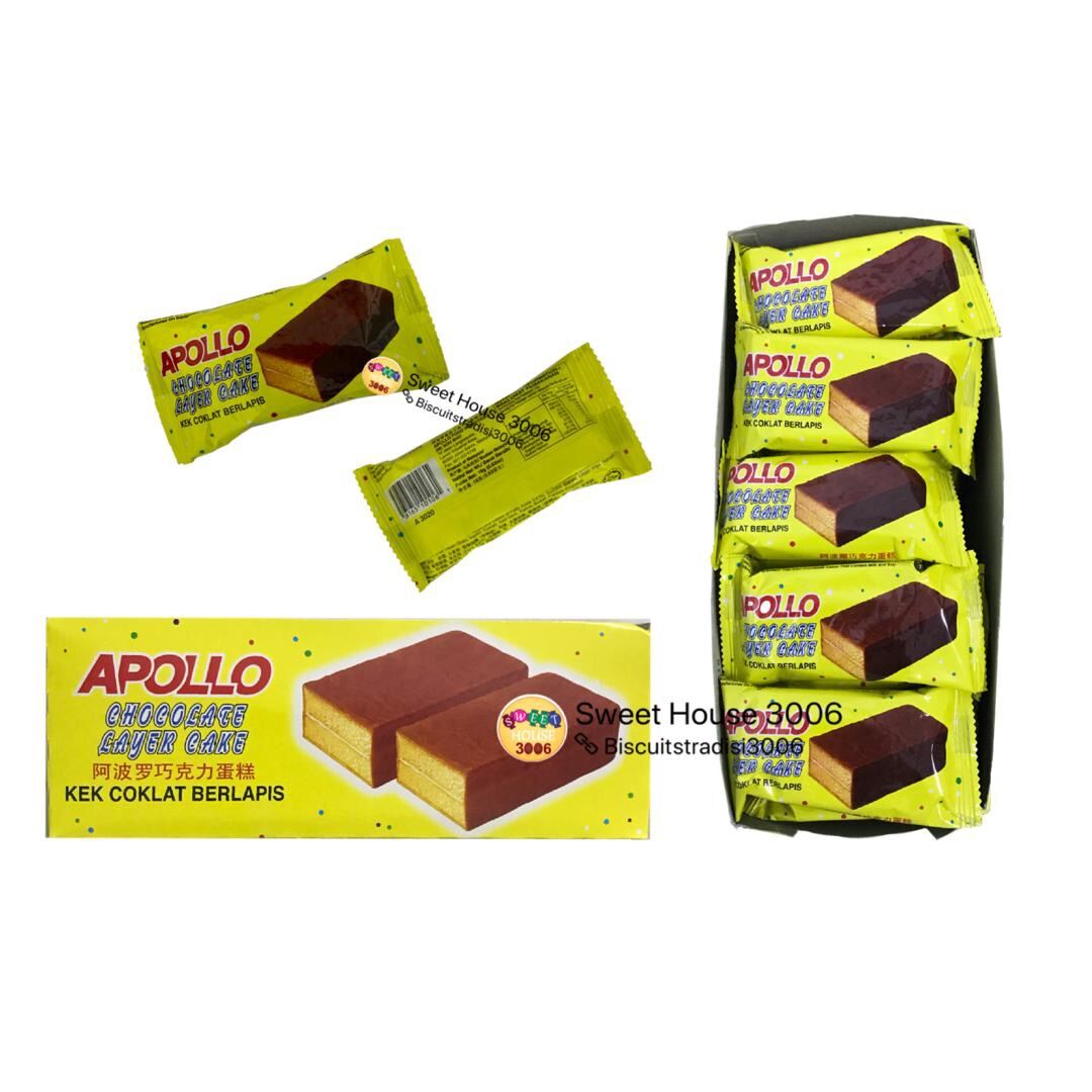 (3020) Apollo Kek-Coklat | Lazada