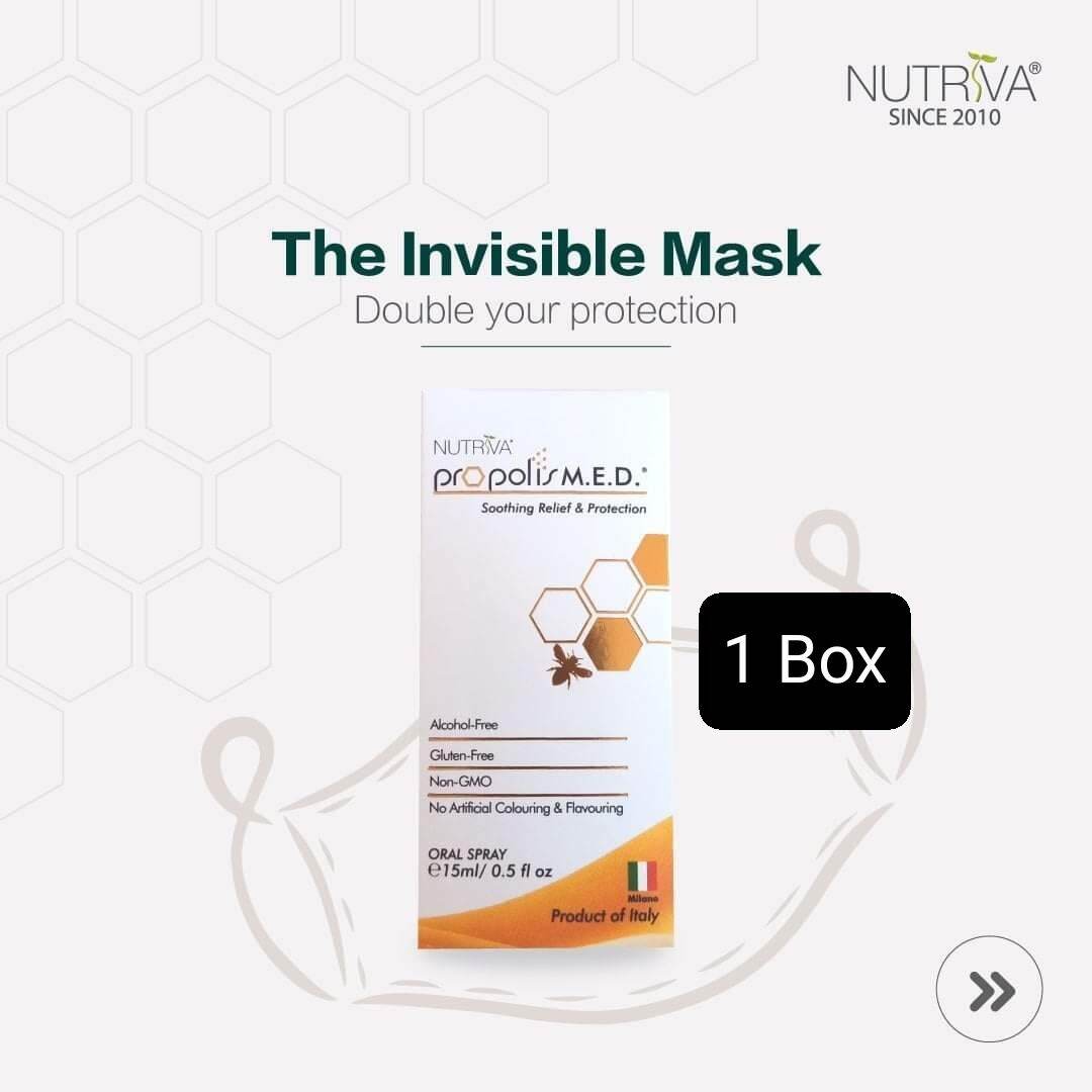 Nutriva Propolis M.E.D Oral Spray 15ml | Lazada
