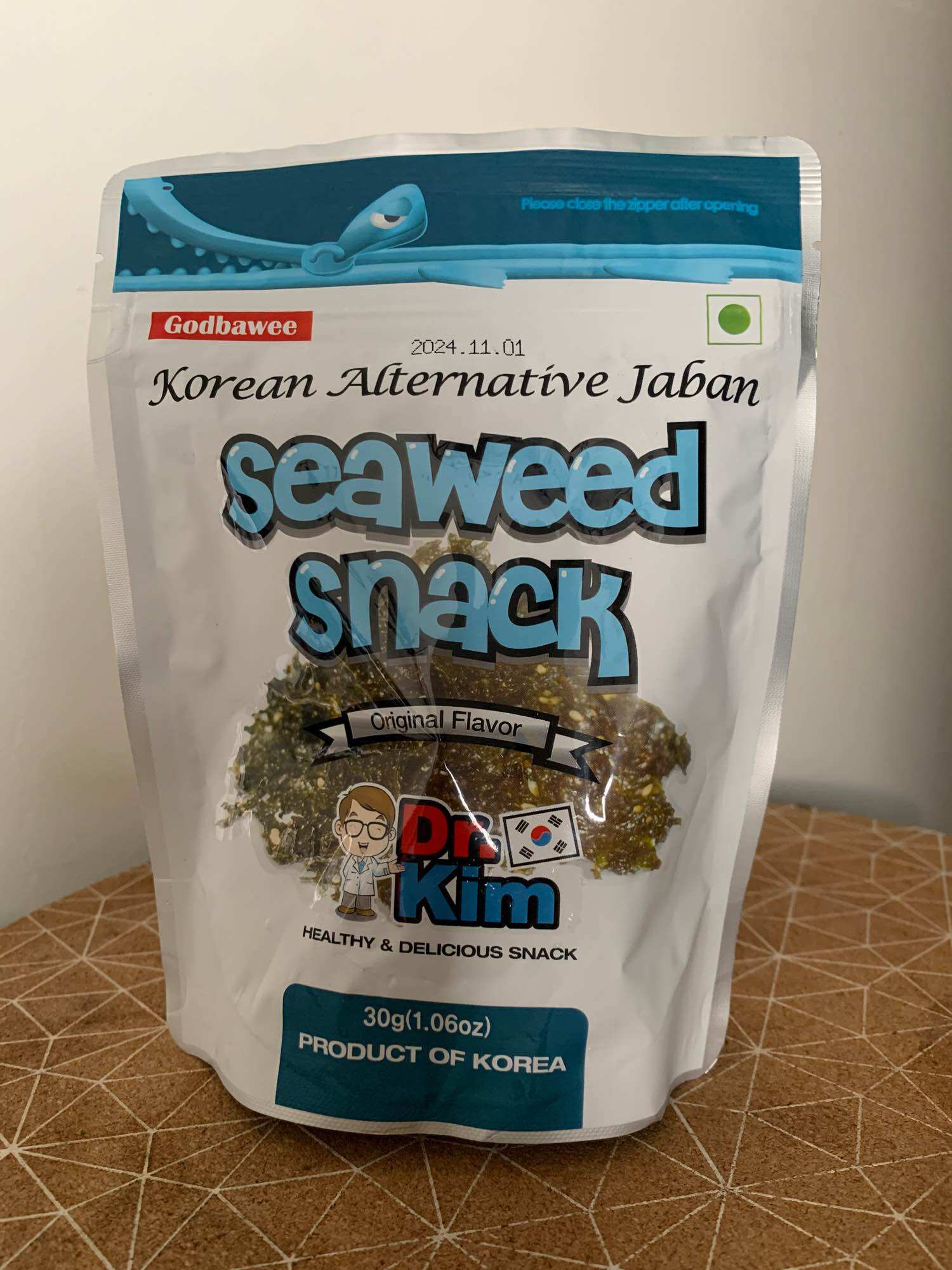Dr. Kim Korean Seaweed Snack 30g | Lazada