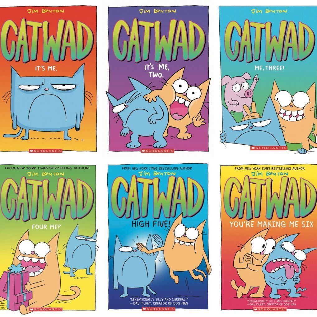 （6books) catwad color comic | Lazada