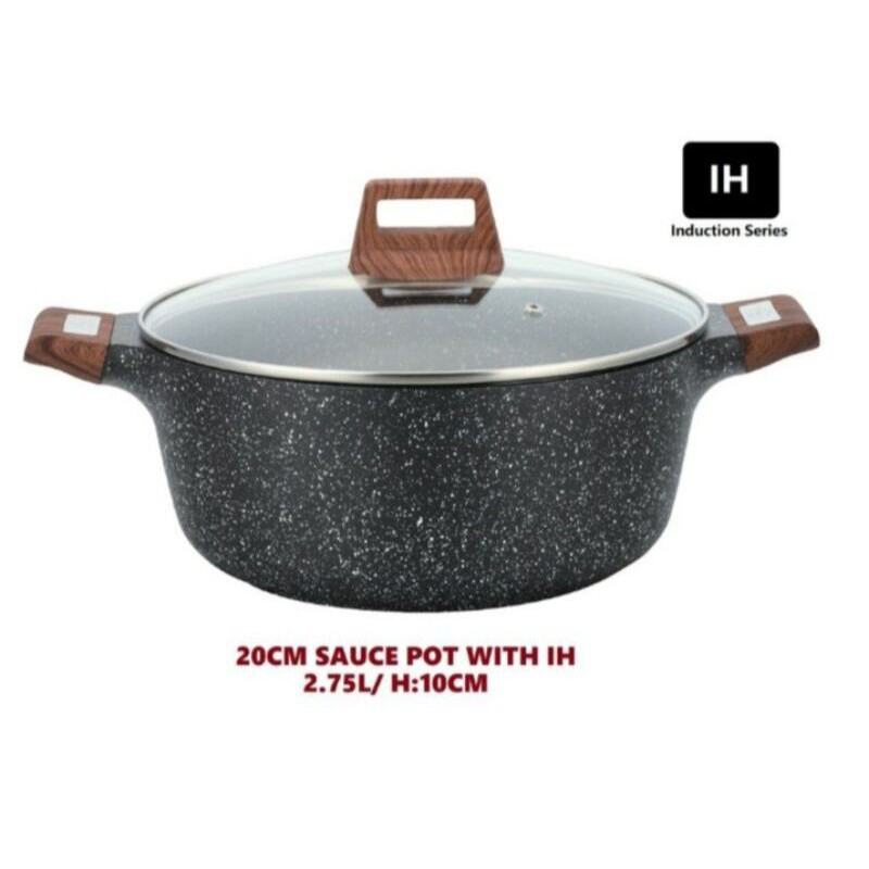 VANTAGE PERIUK 20CM GRANITE WOODY SERIES | Lazada