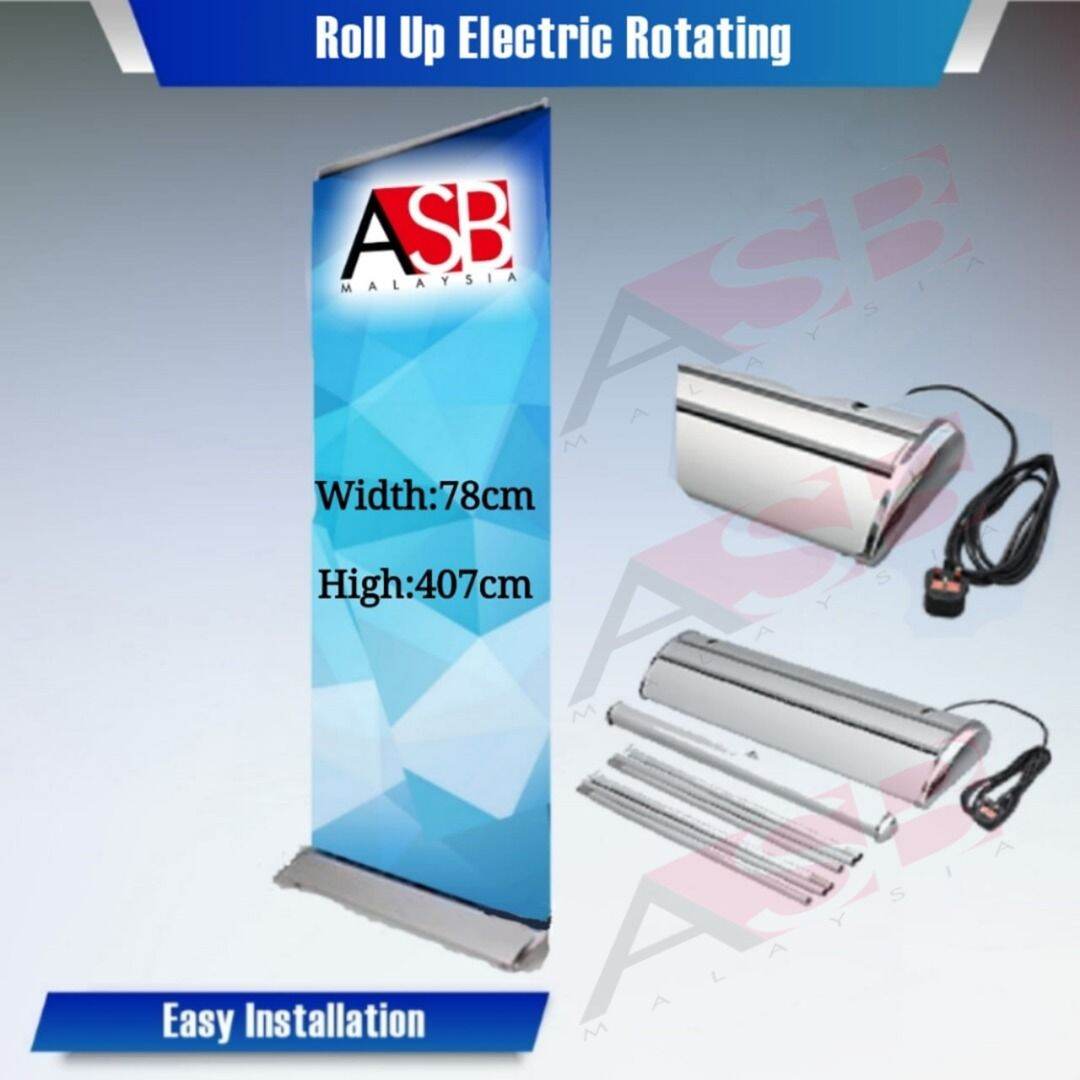 Electric Rotating Roll Up Bunting Stand [ROLL-ER] | Lazada
