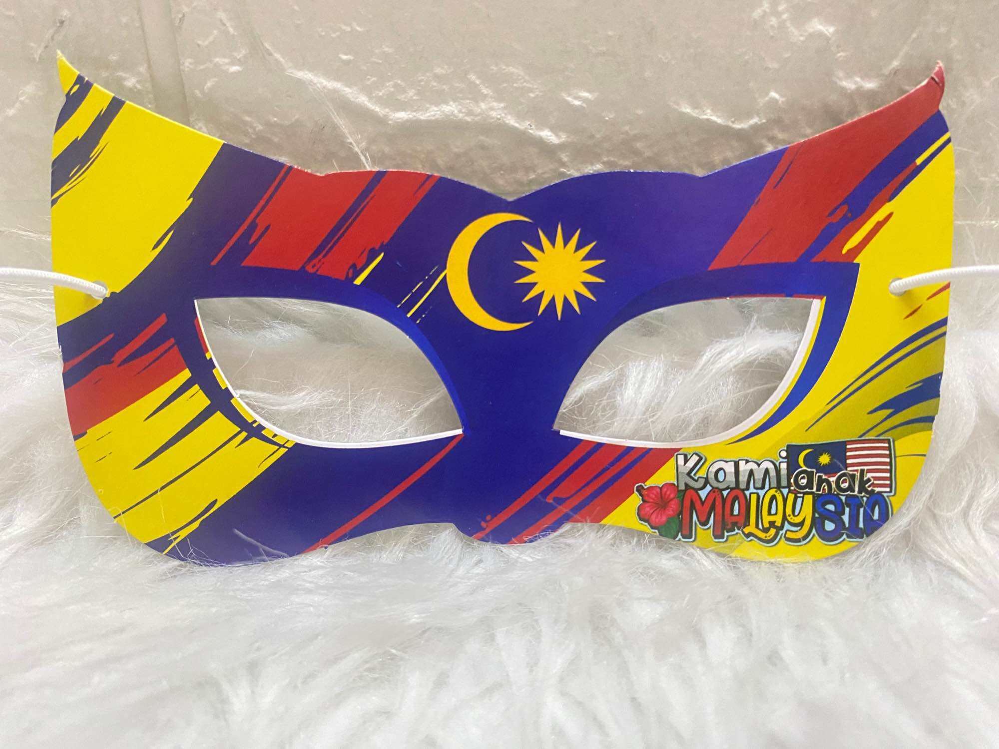 Topeng Merdeka 2025 / Mask Merdeka /Prop Kemerdekaan (Ready Stok) | Lazada