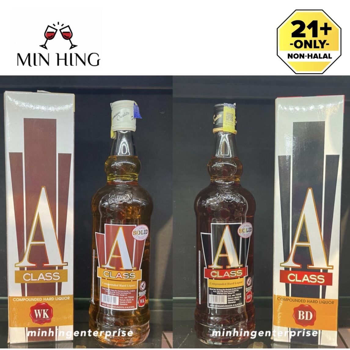 A Class (Whisky / Brandy ) 700ml | Lazada