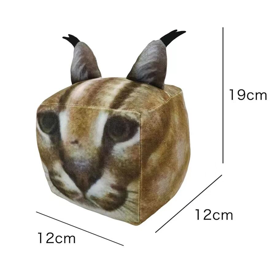 Floppa Plush Toys Cute Soft Stuffed Creative Cartoon 3D Dolls For ...