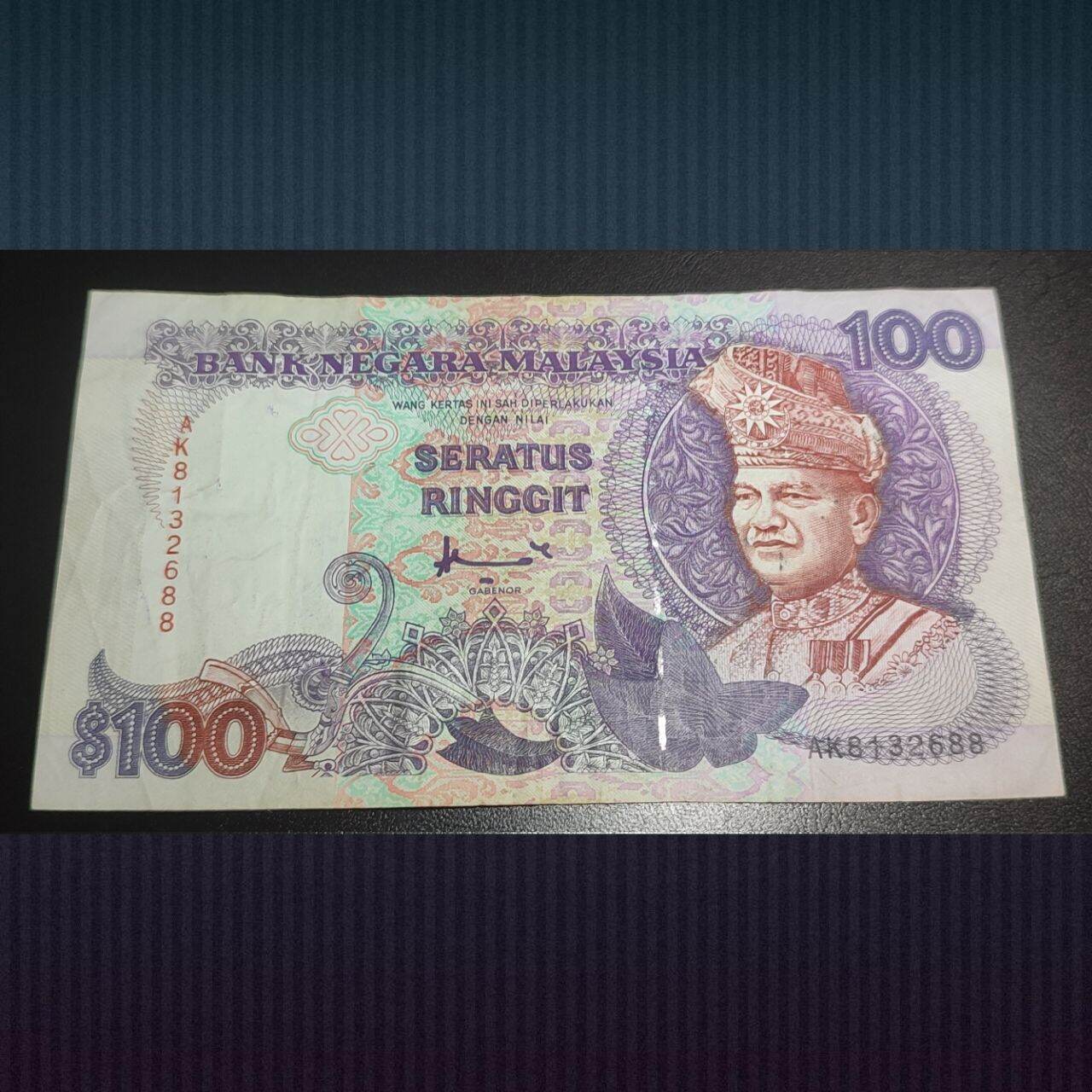 JL Antiques Malaysia Banknote RM100 Siri 7 Ahmad Don | Lazada