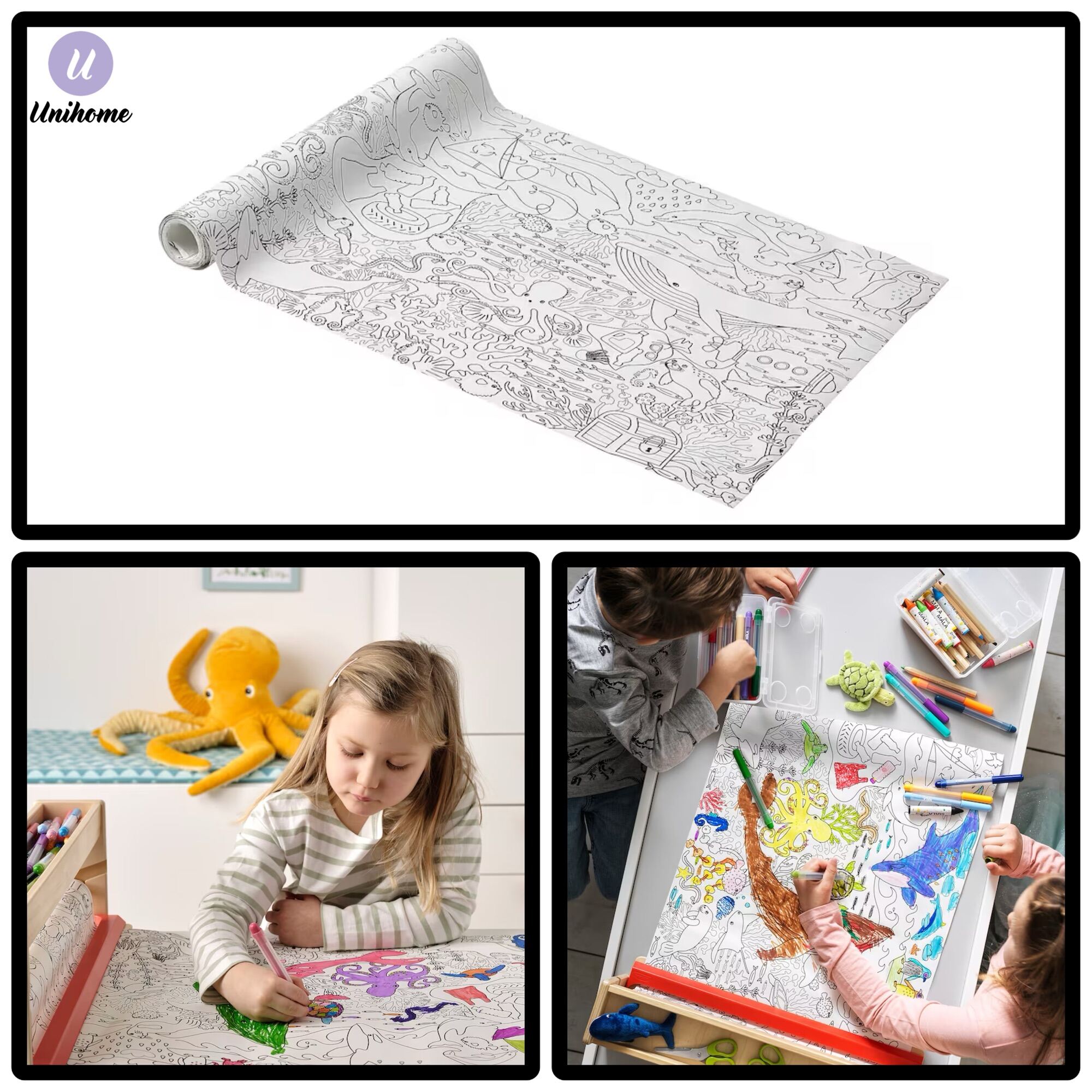 BLAVINGAD Colouring paper roll 10m | Lazada