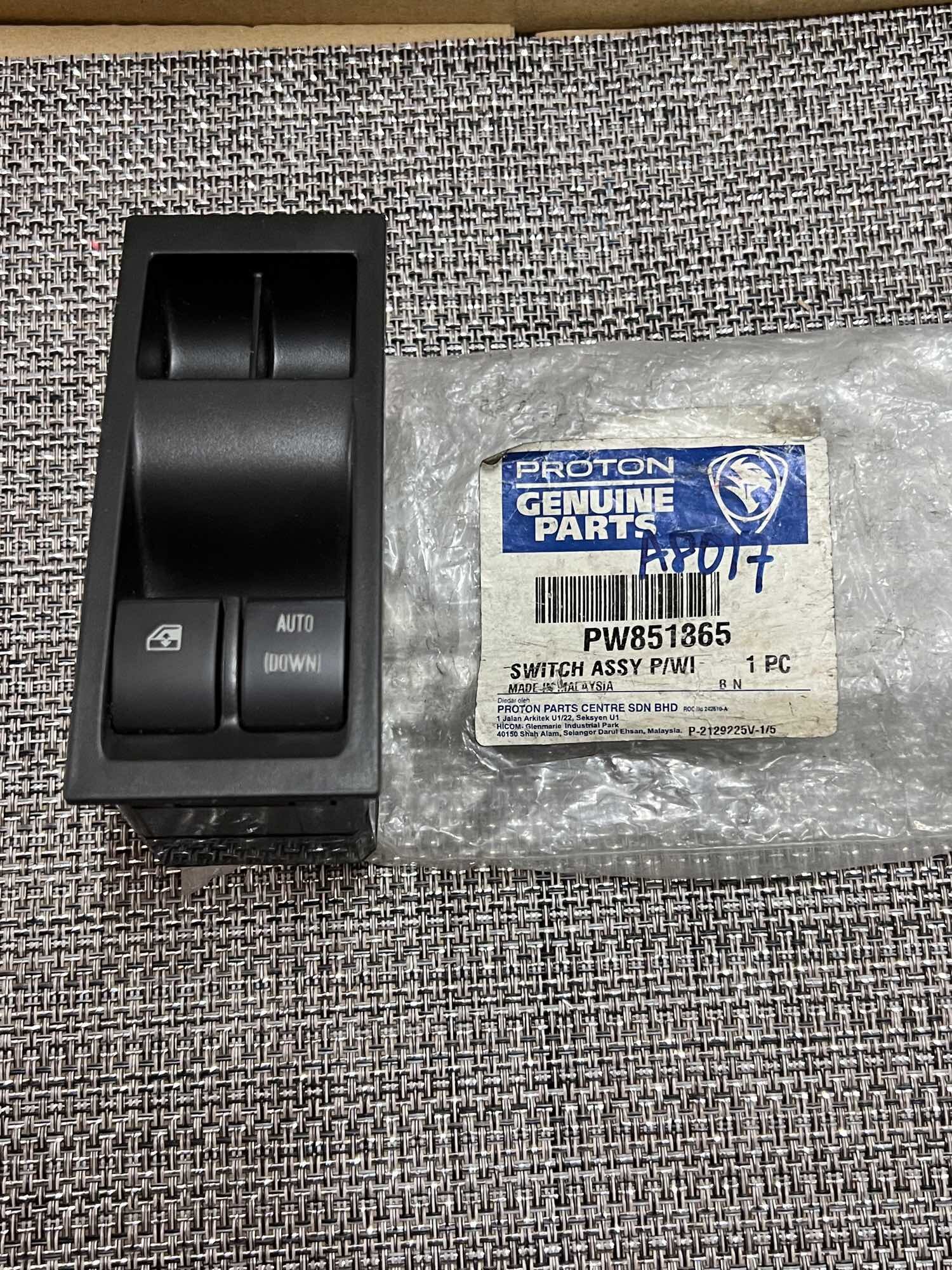 Original Proton Gen2 SWITCH ASSY P/WDO-PW851865 | Lazada