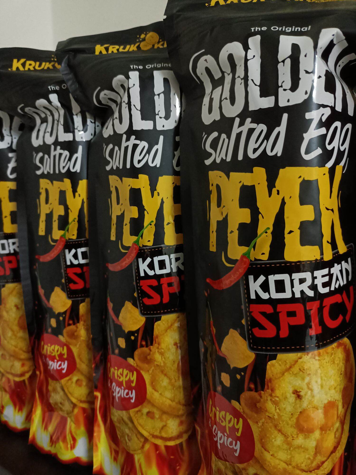 GOLDEN SALTED EGG PEYEK - KOREAN SPICY | Lazada