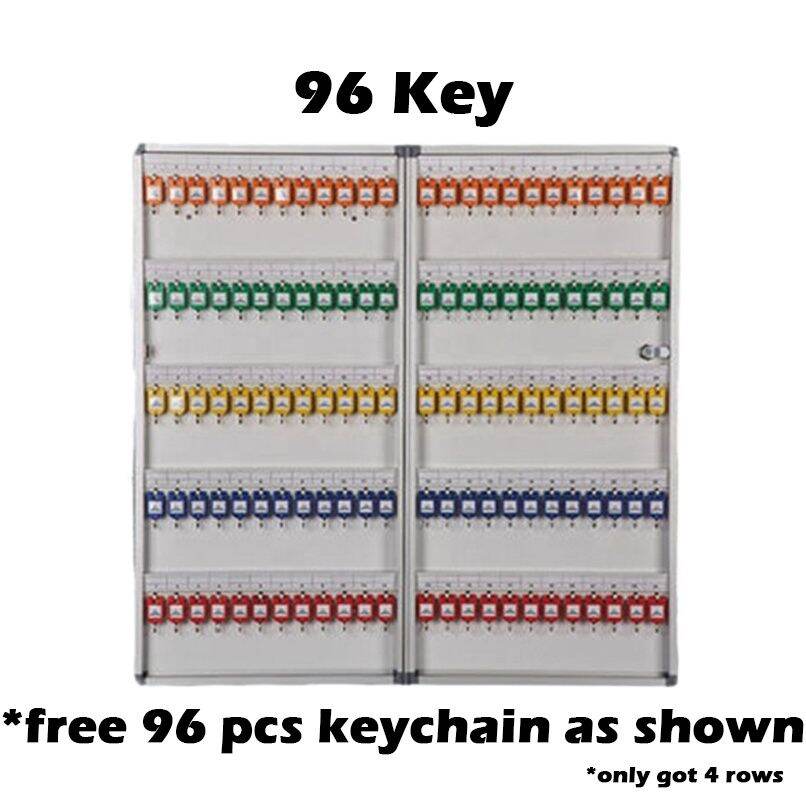 Wall Mount Key box with Lock Key Cabinet for 120 Key Box 24 pcs 96 Key ...