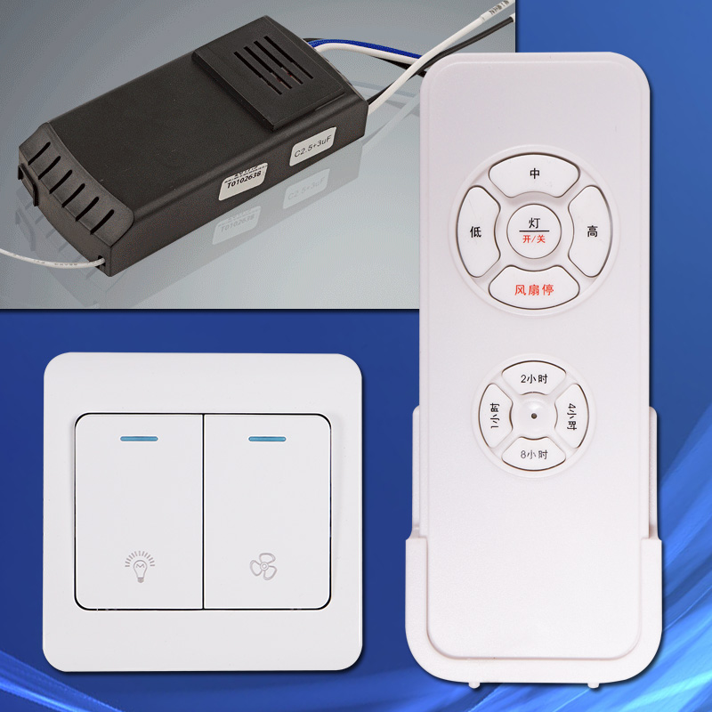 Ceiling Fan Lights Three-Speed Speed Controller Wireless Switch with ...