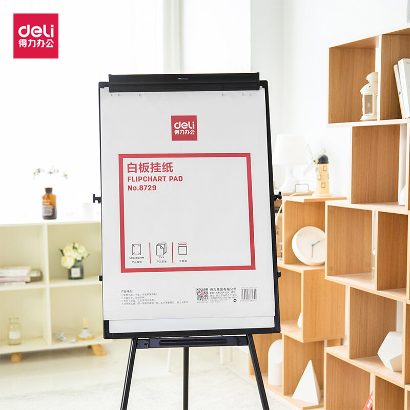 Deli 8729 Whiteboard Paper Conference Teaching A1 Whiteboard Hanging ...
